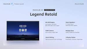 MAXHUB V5 Classic Series Interactive Display - Merge AV